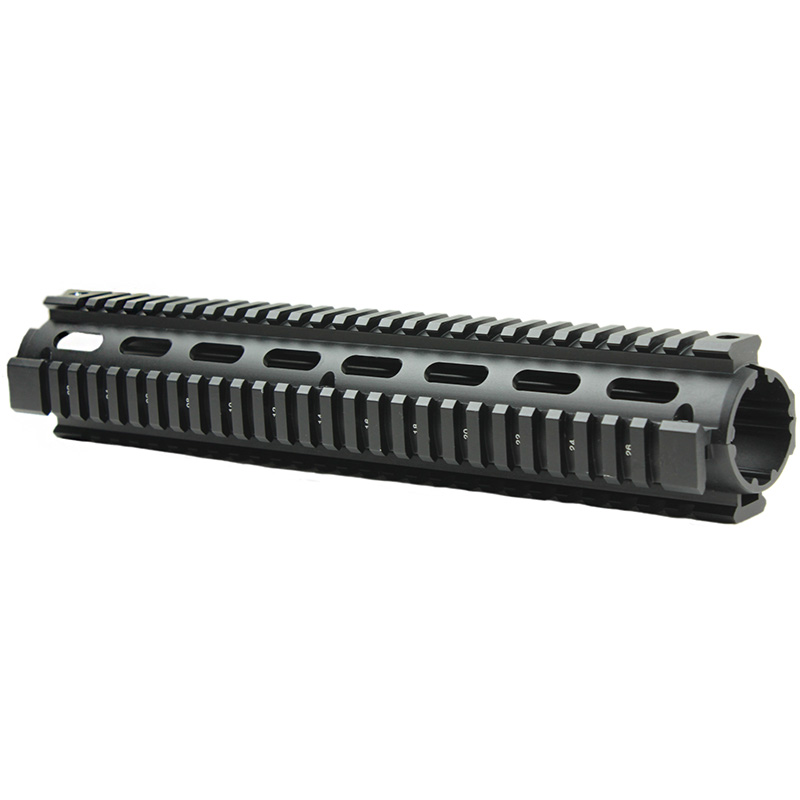 Funpoweroptics Long Version Generalism RIS Handguard 12 inch AR Quad Rail