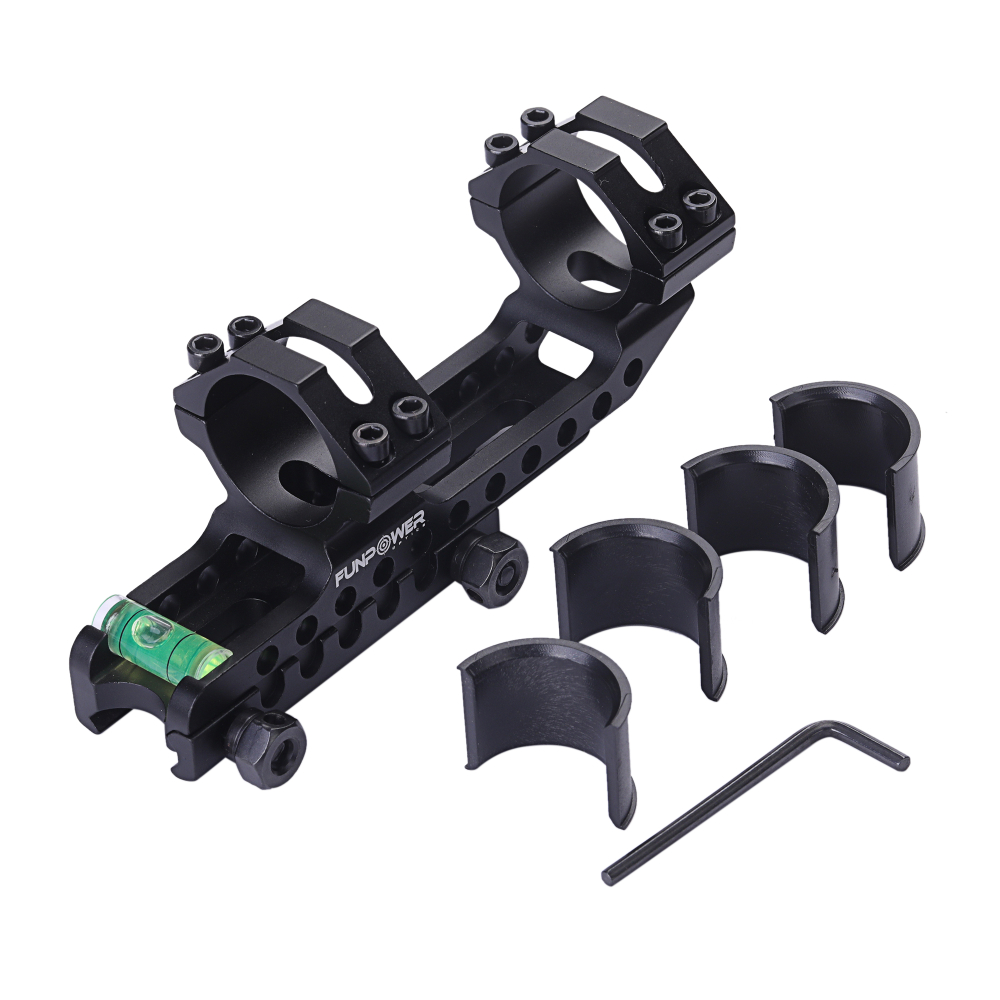 Funpower Tactical Scope Mounts 25.4/30mm One Piece Dual Ring with ...
